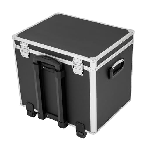 Locking Mobile File Box Letter/Legal Size File Chest, File Box with ...