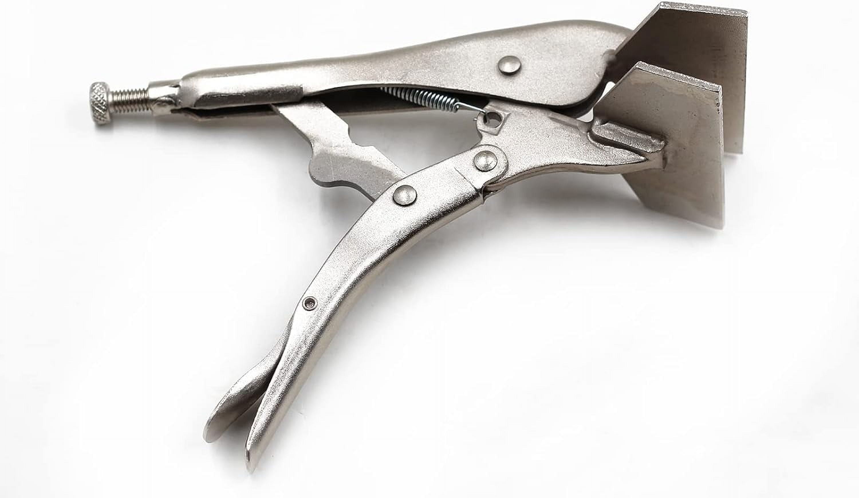 Locking Pliers Adjustable Wear Resistant Flat Head Vise Locking Grip ...