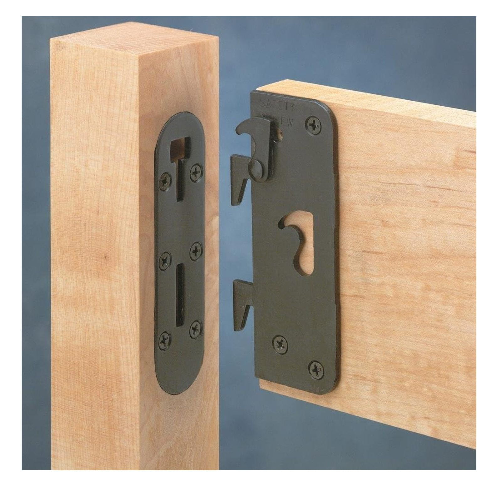 Locking Safety Bed Rail Brackets - Walmart.com
