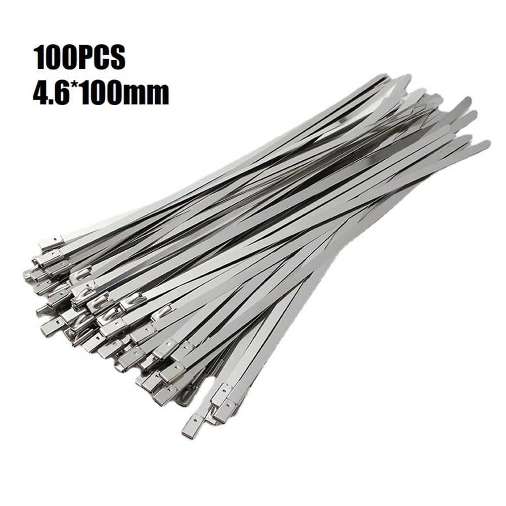 Locking Stainless Steel Cable Ties Installation Multi-Purpose Tie Hand ...