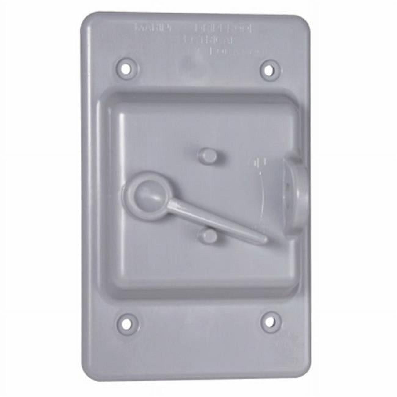 Locking Switch Cover Non Metallic, Gray - Walmart.com