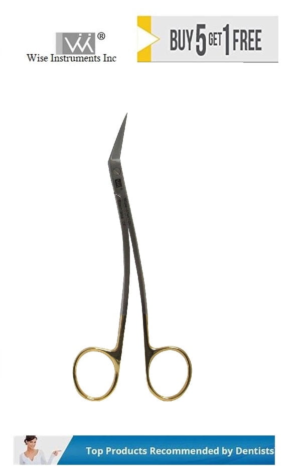 Locklin Scissor, Open Handle, Angled, 16cm - Walmart.com