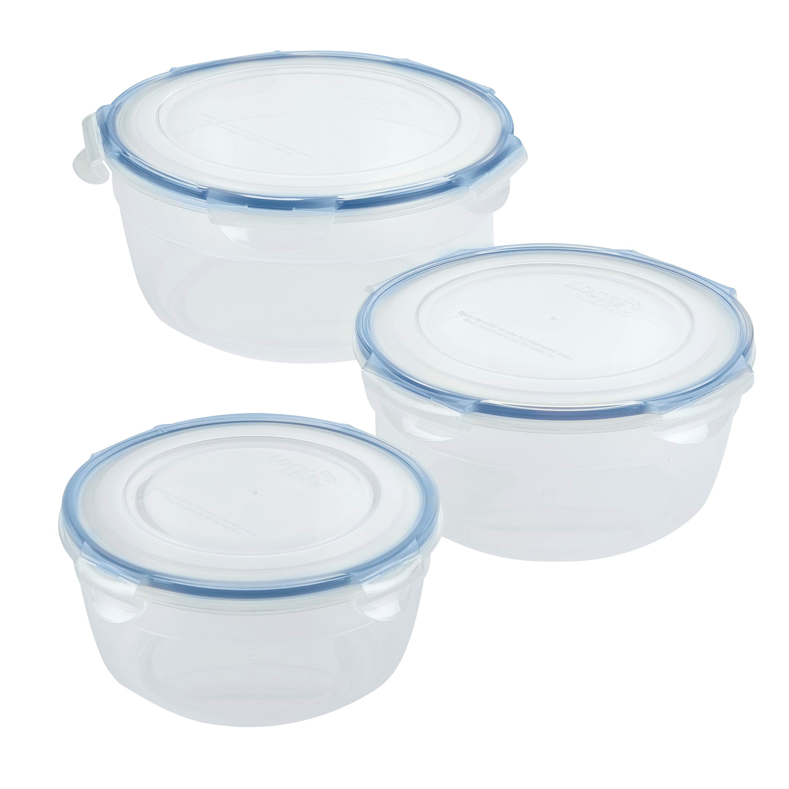 LocknLock Easy Essentials Food Storage lids/Airtight containers ...