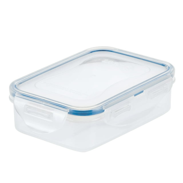 LocknLock Easy Essentials Rectangular Food Storage Container, 12-Ounce ...