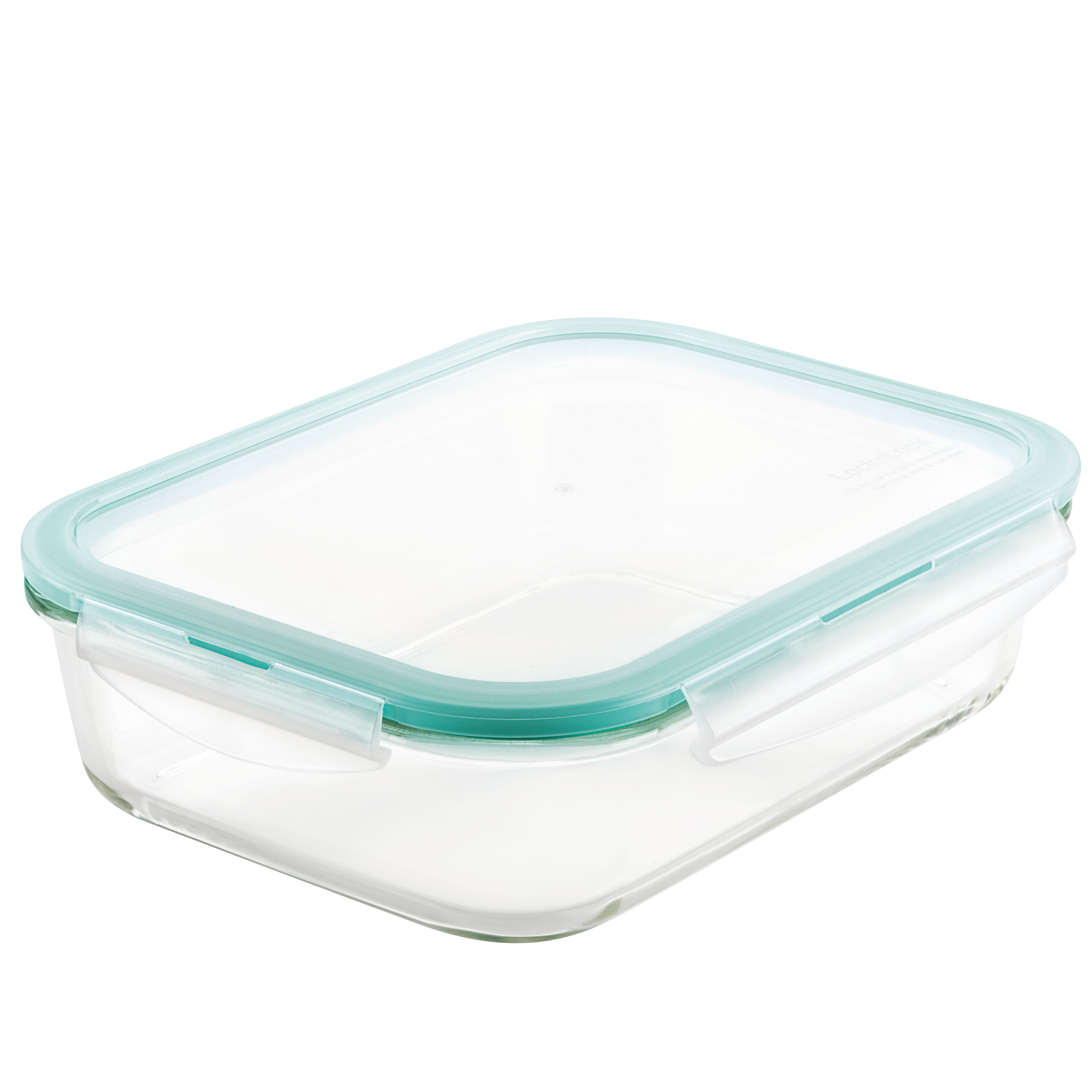 LocknLock Performance Glass Rectangular Food Storage Container, 51 ...