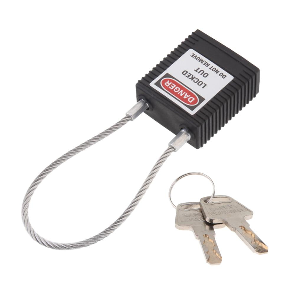 Lockout Padlock Keyed Different Stainless Steel .2mm Shackle Locks ...