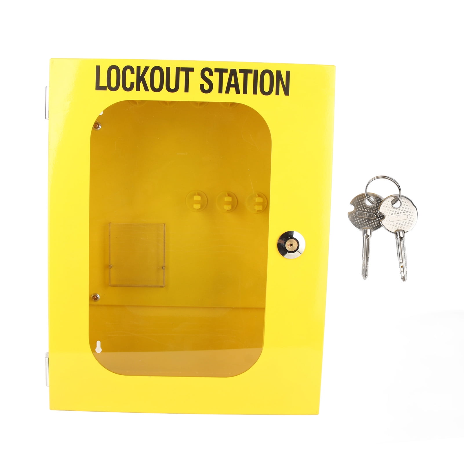 Lockout Station Iron Portable Industrial Safety Multi Function Lockout ...