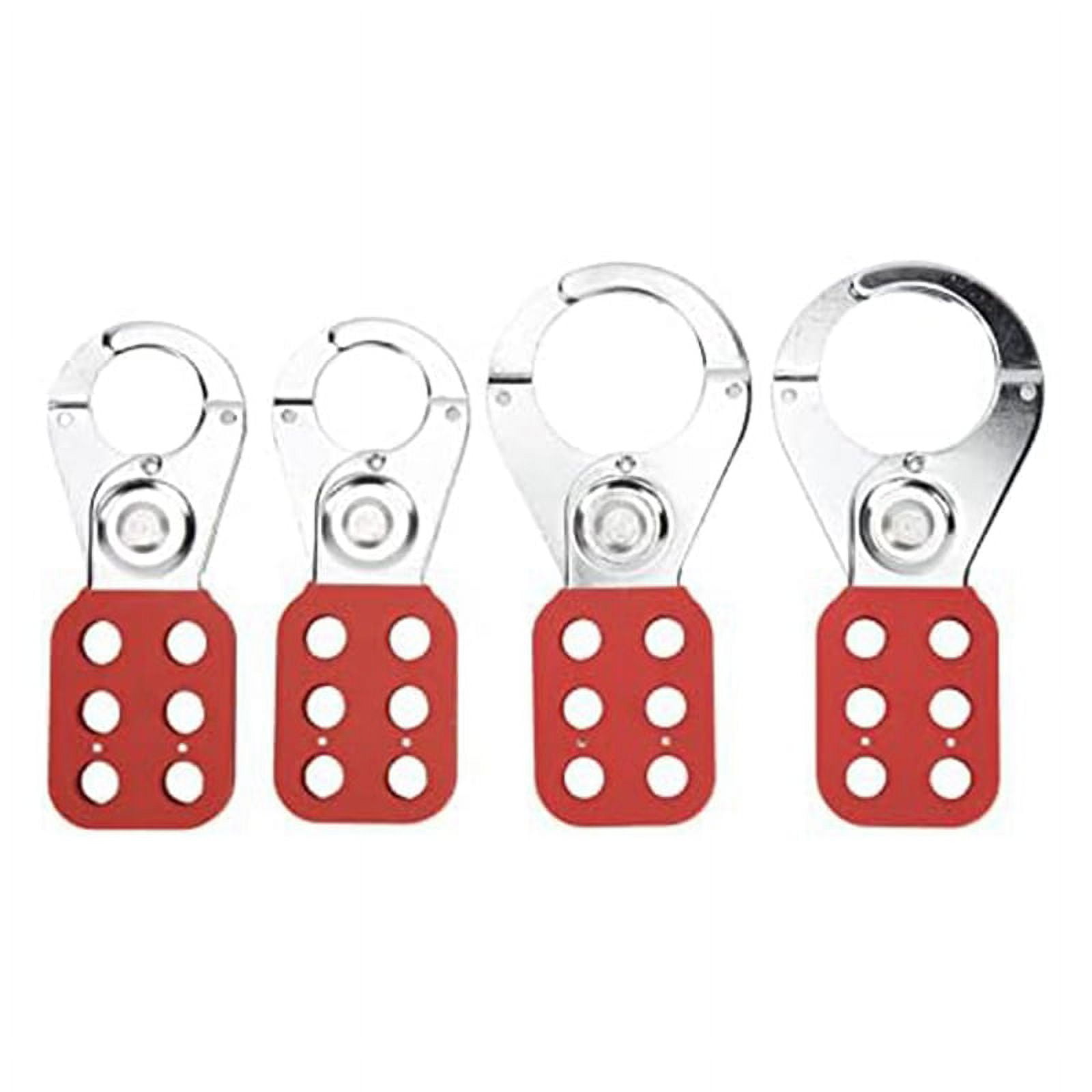 Lockout Tagout Hasp, Steel Lockout Hasp with Nylon Handle, Strength ...