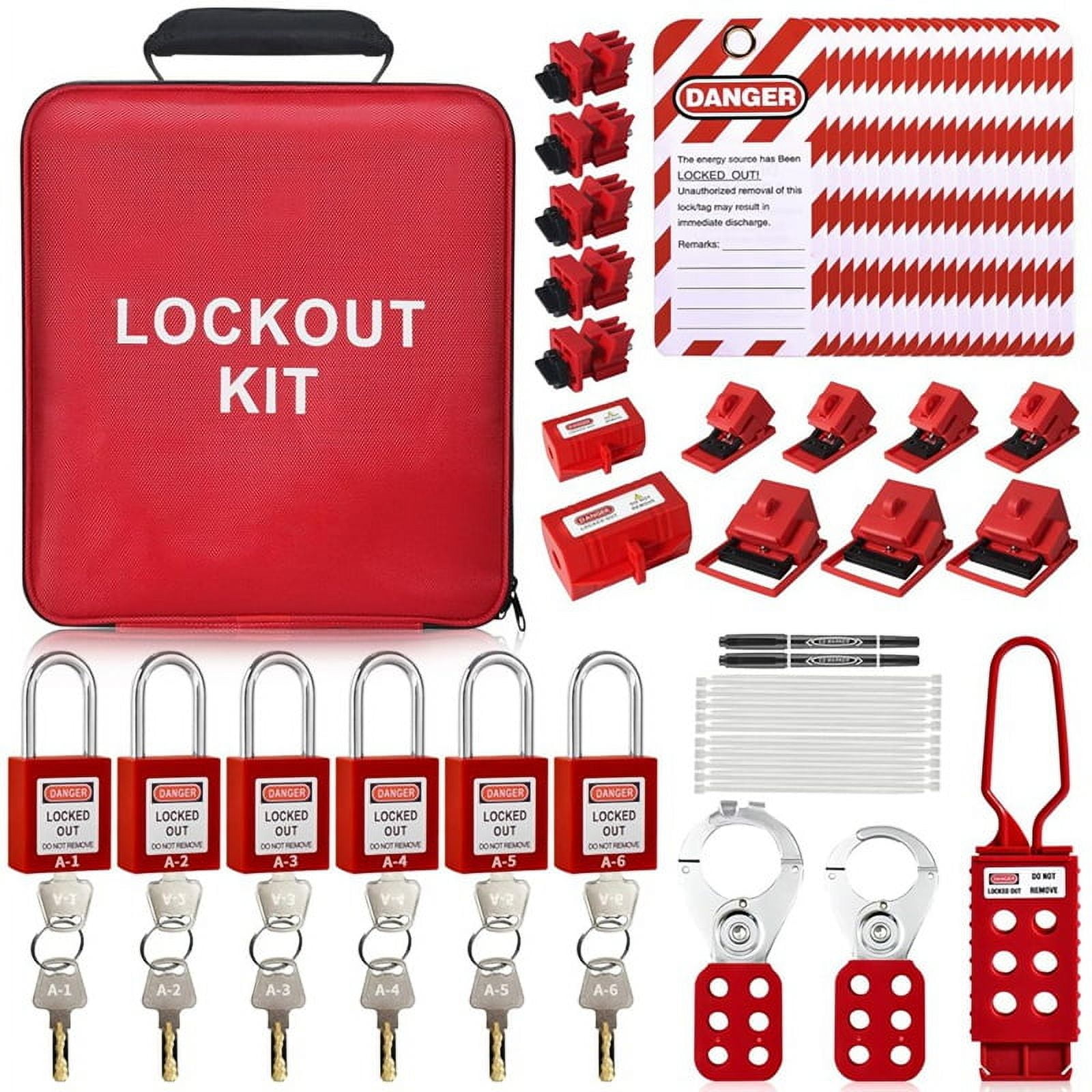 Lockout Tagout Kit Lock Out Tag Out Kits Electrical Lockout Kit,Electrical Lockout Tagout Kit ...