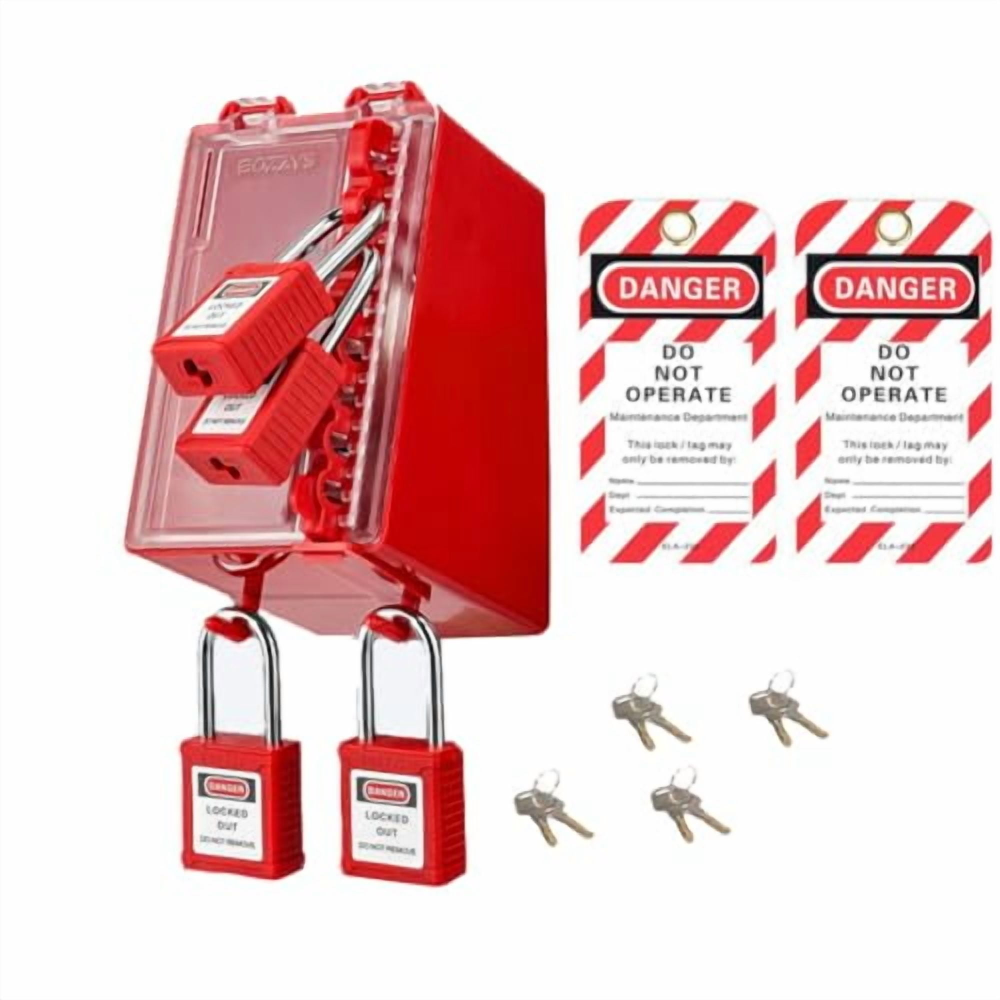 Lockout Tagout Kits Lockout Tagout Station with Loto Devices - Lock Out ...
