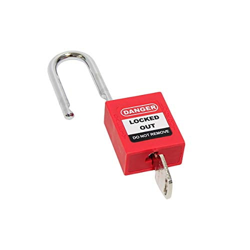 Lockout tagout Padlocks 5 Pack Keyed Alike or Differently - Walmart.com