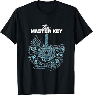 Lockpick Lock-Picker Lock Picking Locksmith The Master Key T-Shirt ...