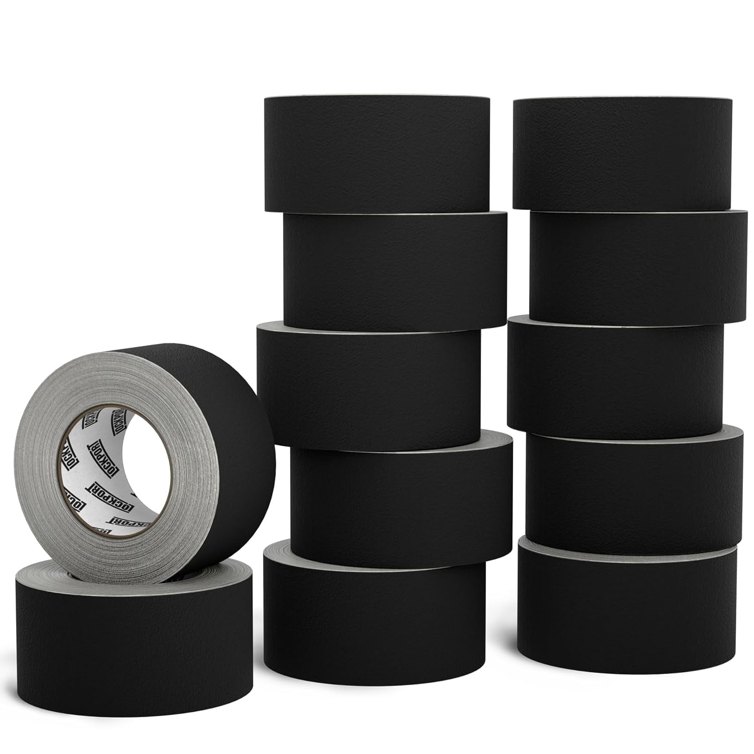 Lockport Black Gaffer Tape No Residue, Water Resistant, Non-Reflective ...