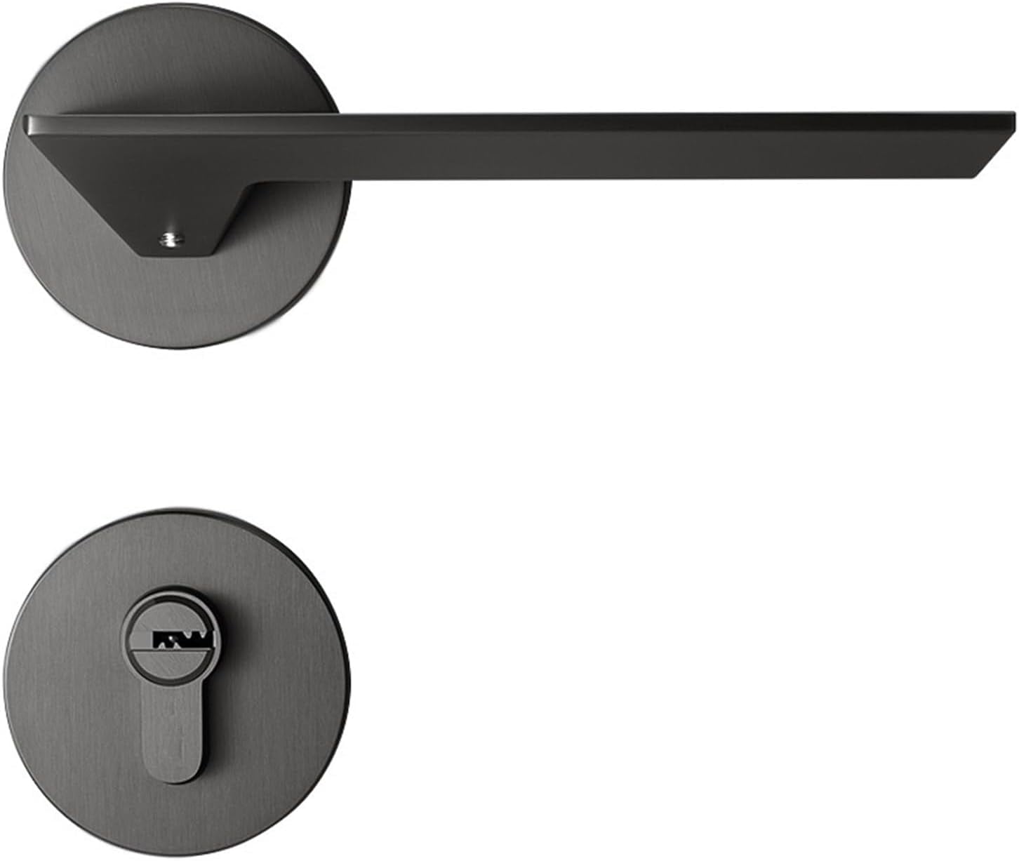 Locks Bedroom Bathroom Door Lock Style Indoor Bathroom Door Lock Simple ...