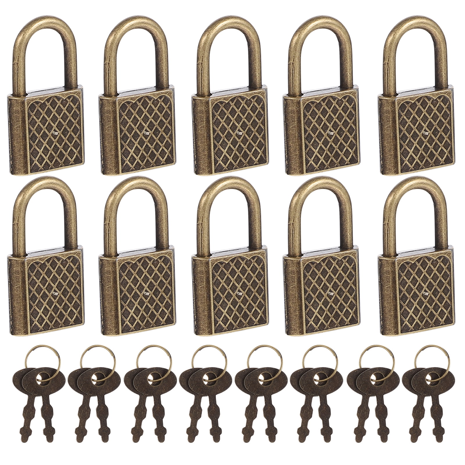 Locks Padlock Lock Suitcase Key Metal Padlocks Notebook Safety Luggage ...