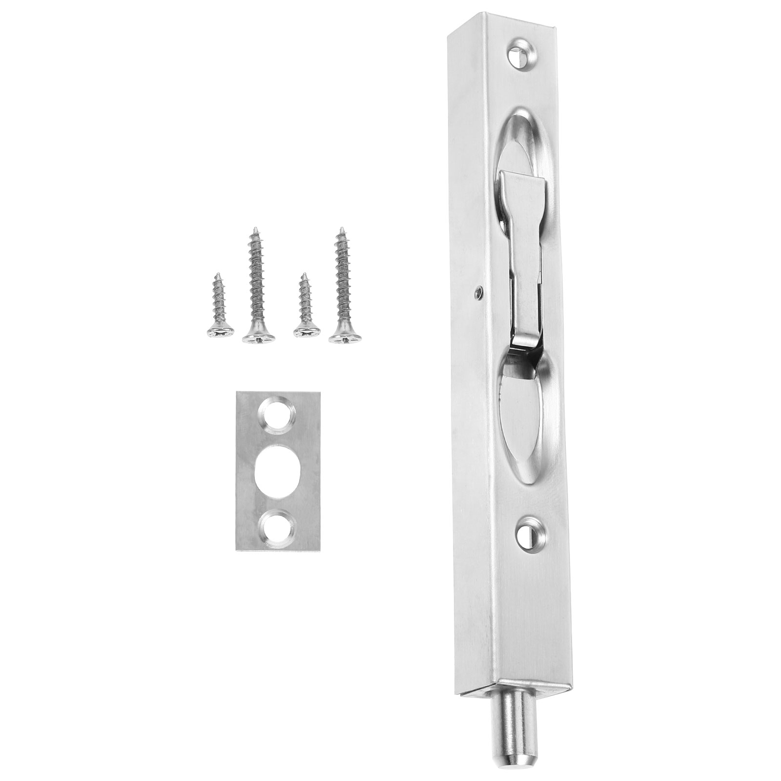 Box Type Hidden Latch Bolt Locks for Doors Bolts Sliding Silver ...