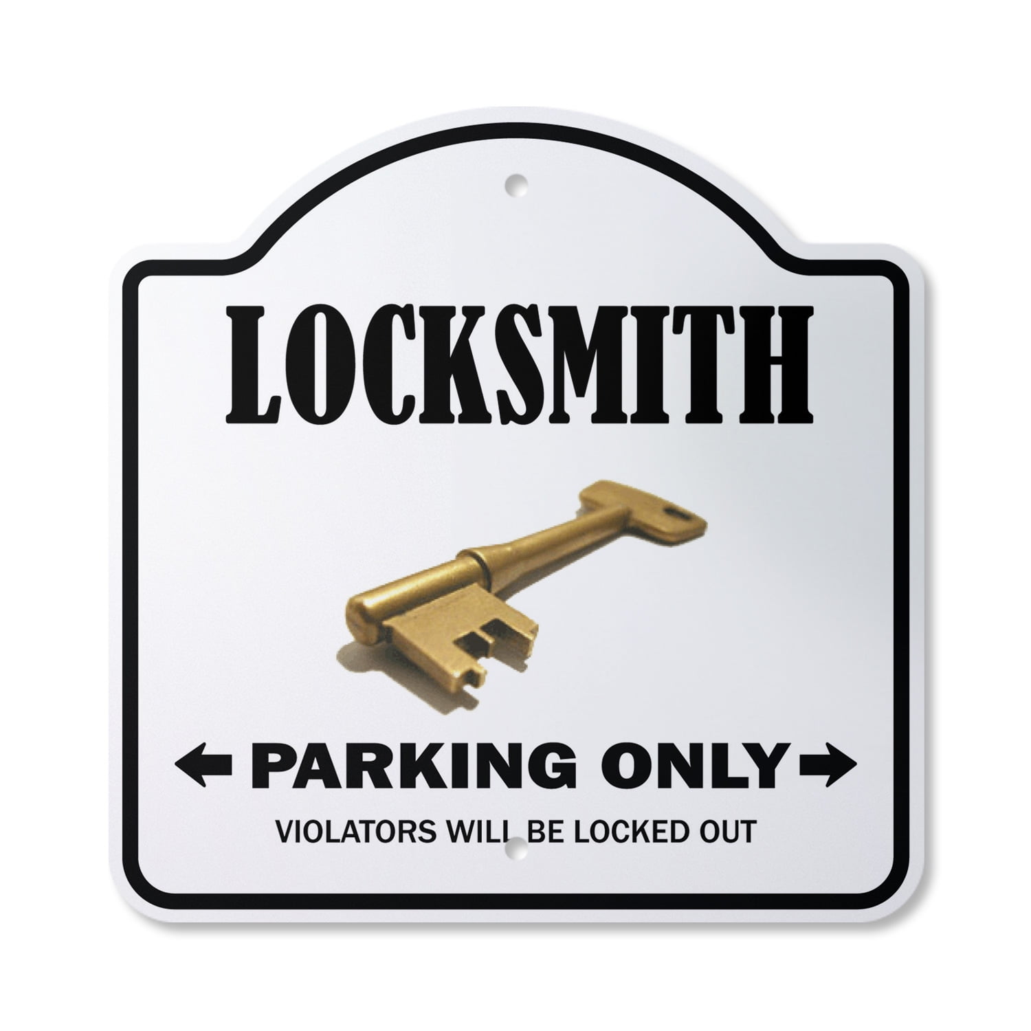 Locksmith 10” x 10” Sign | Indoor/Outdoor Plastic | SignMission ...