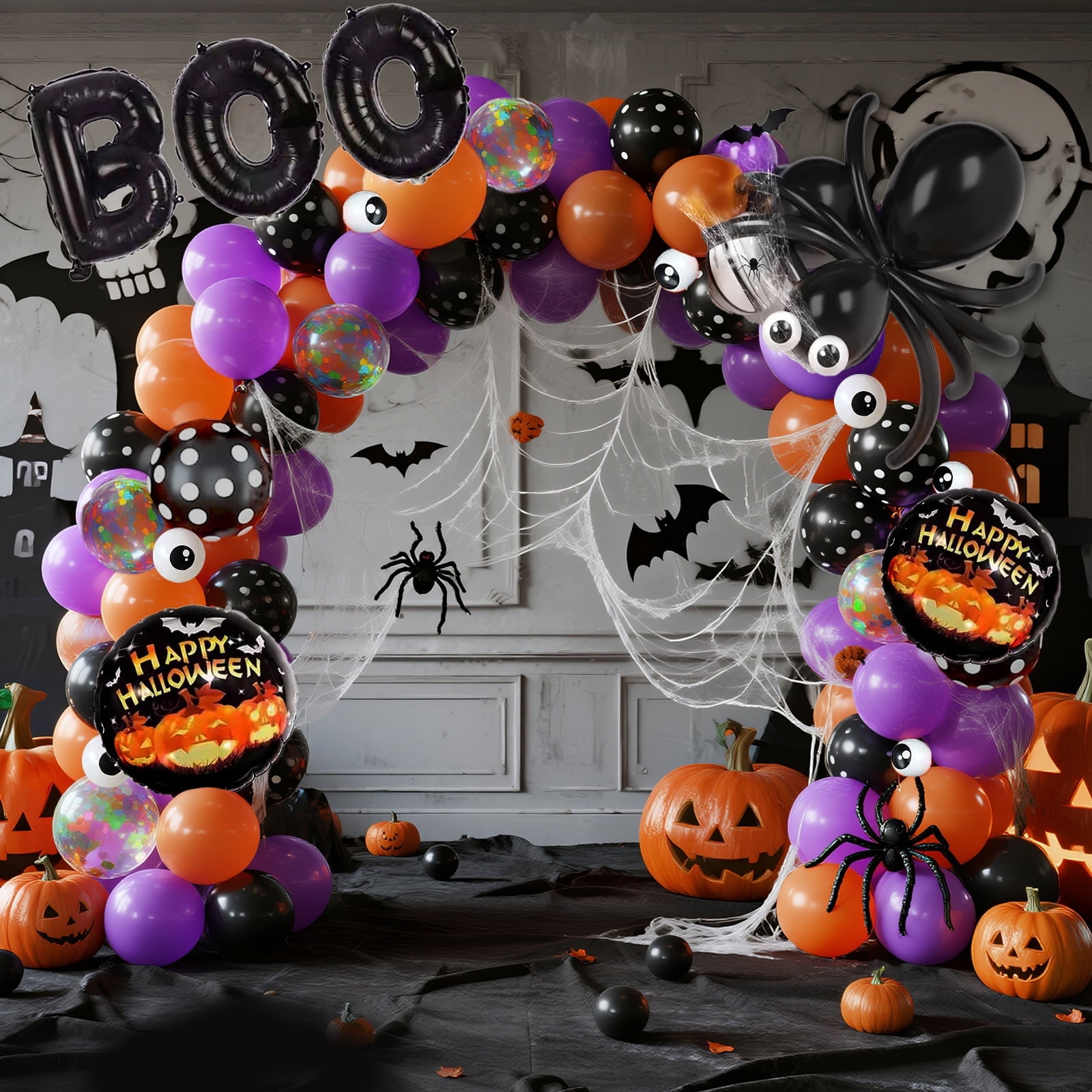 Lockways Halloween Balloons Set for Celebration Party Bar Anniversary ...