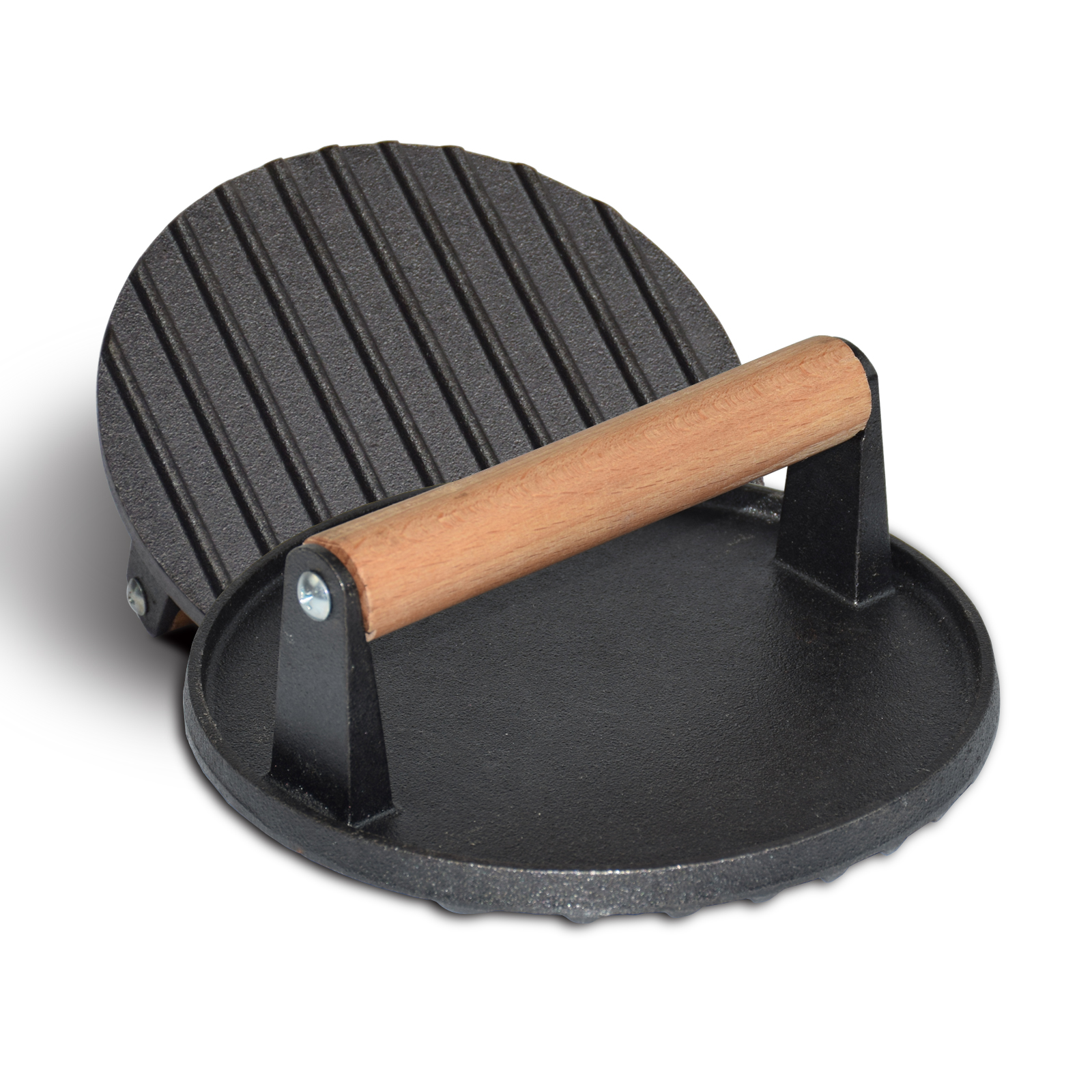 Berghoff Cast Iron bacon / steak press L - Walmart.com