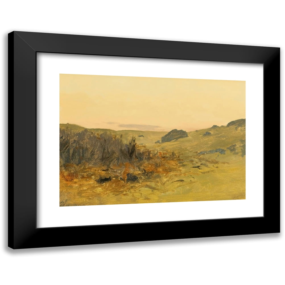 Lockwood de Forest 14x11 Black Modern Framed Museum Art Print Titled ...