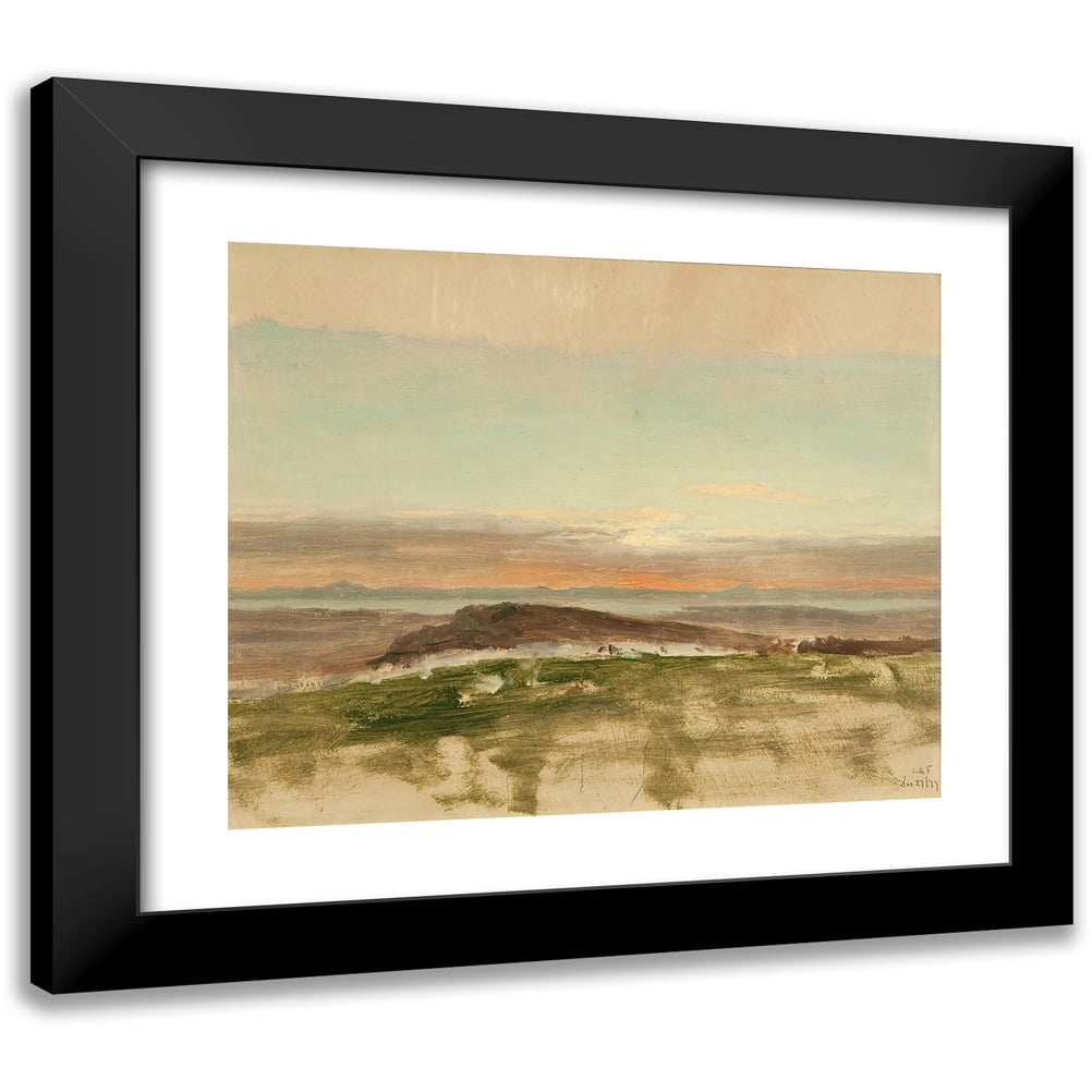 Lockwood de Forest 14x12 Black Modern Framed Museum Art Print Titled ...
