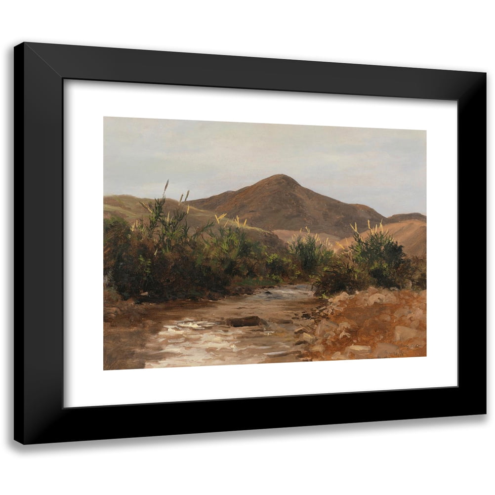Lockwood de Forest 14x12 Black Modern Framed Museum Art Print Titled ...