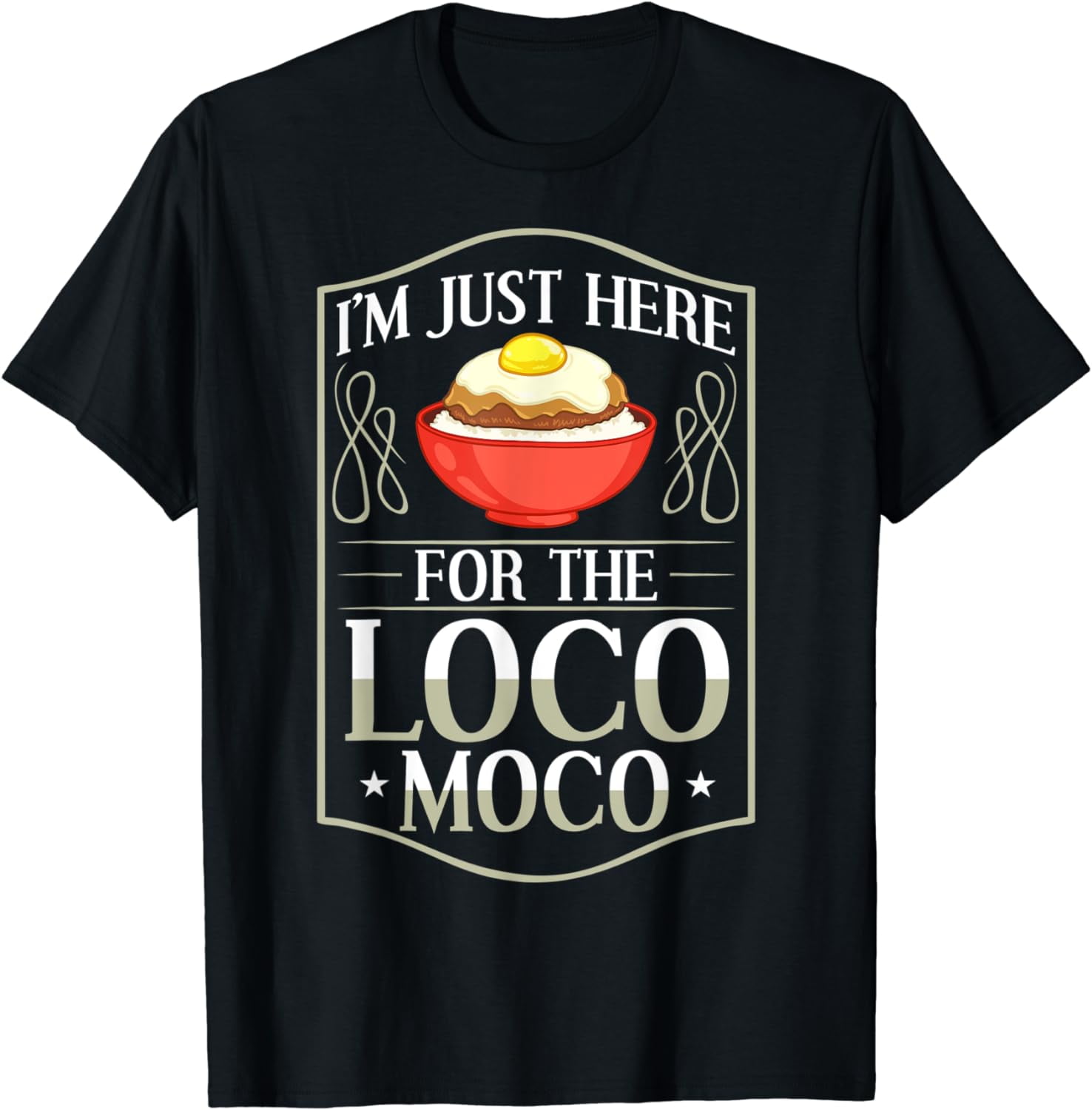 Loco Moco Gravy Recipe Hawaiian Food T-Shirt - Walmart.com