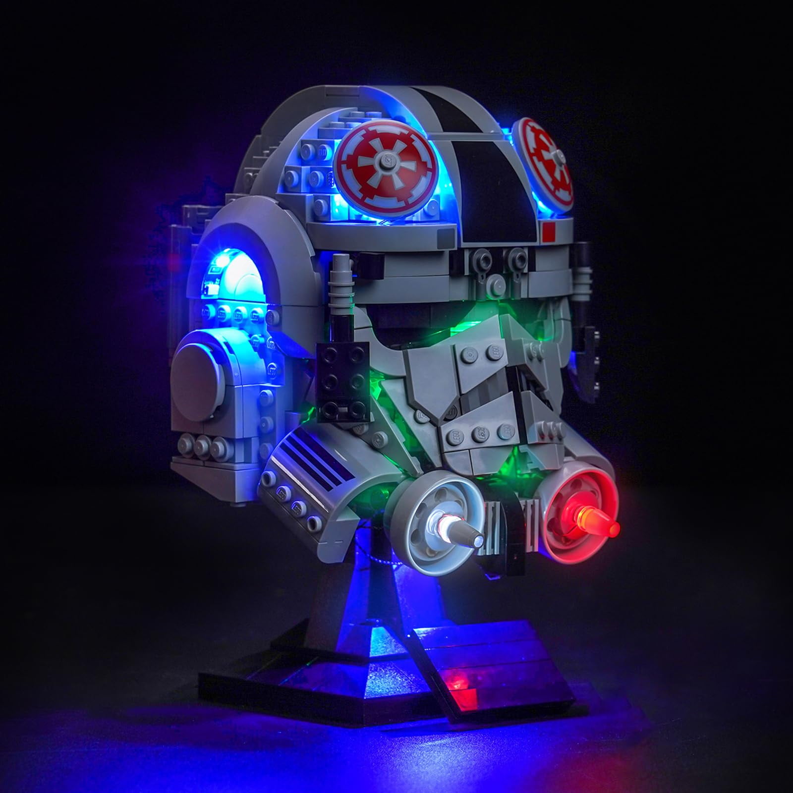 LocoLee Light kit Compatible with Lego 75429 at- at Driver Helmet - No ...