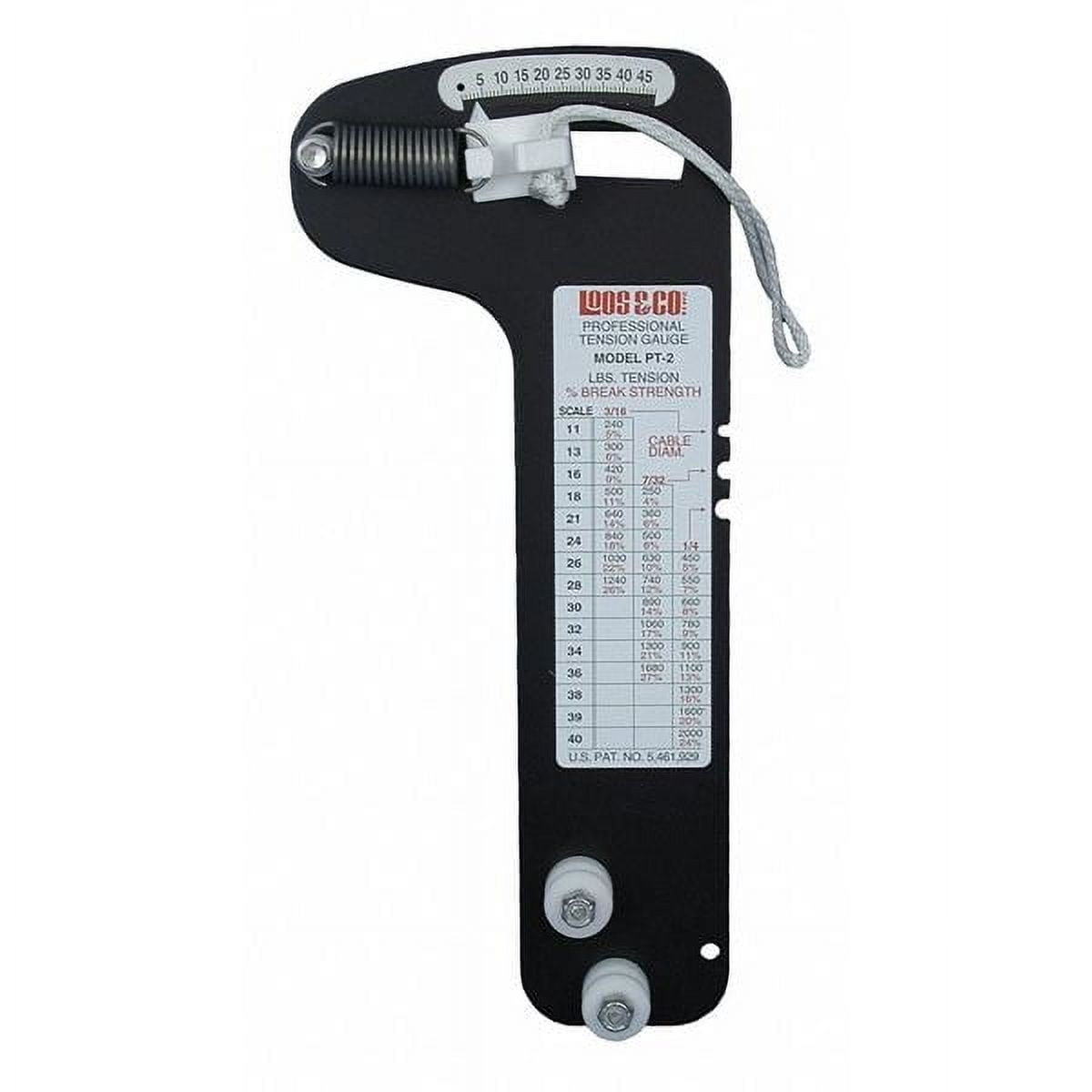 Locoloc Wire Rope Tension Gauge,180 to 2,000 lb PT-2 - Walmart.com