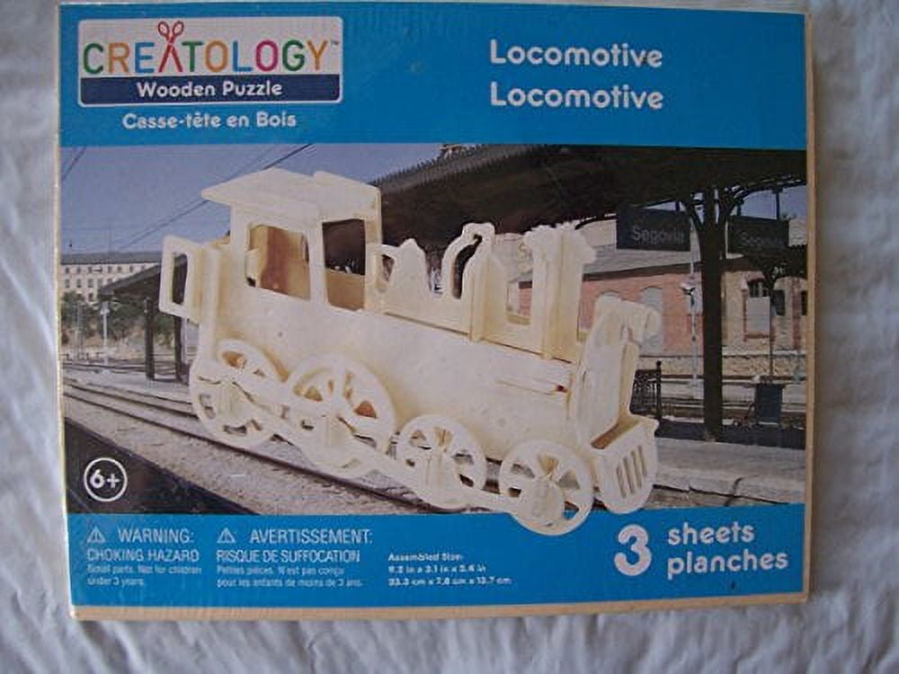 Locomotive Wooden Puzzle - Walmart.com