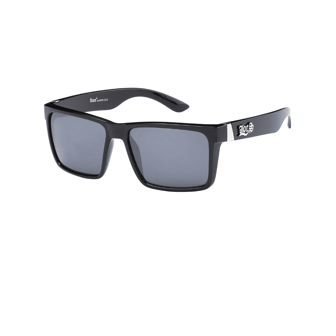 Locs Black Elegant Badass Style #911102 Smoke Lens Sunglasses - Walmart.com