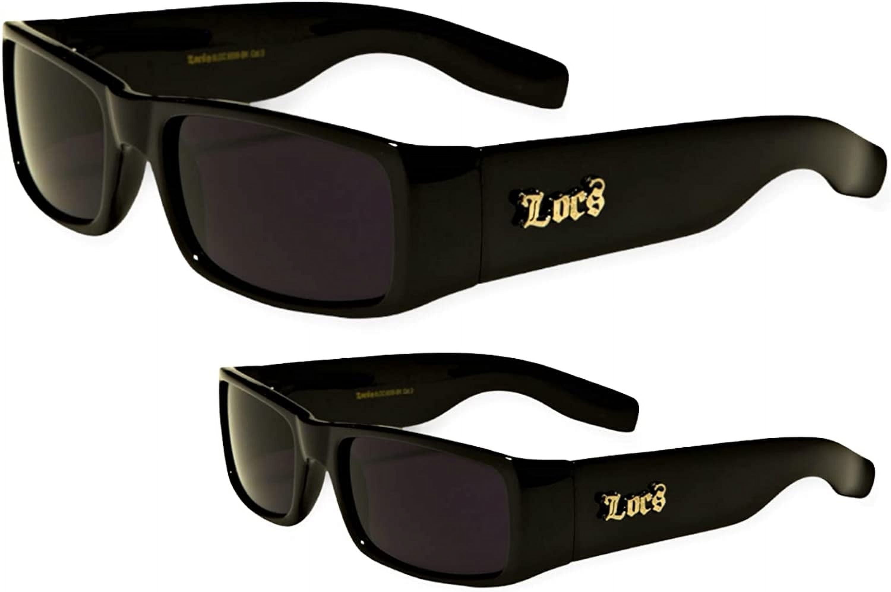 Locs Cool 2 PACK Sunglasses 1- 9006 Adult Size Black & 1- 9006 Kids ...