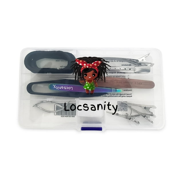 Locsanity Curved Interlocking Dreadlock Tool Kit, Microlock ...