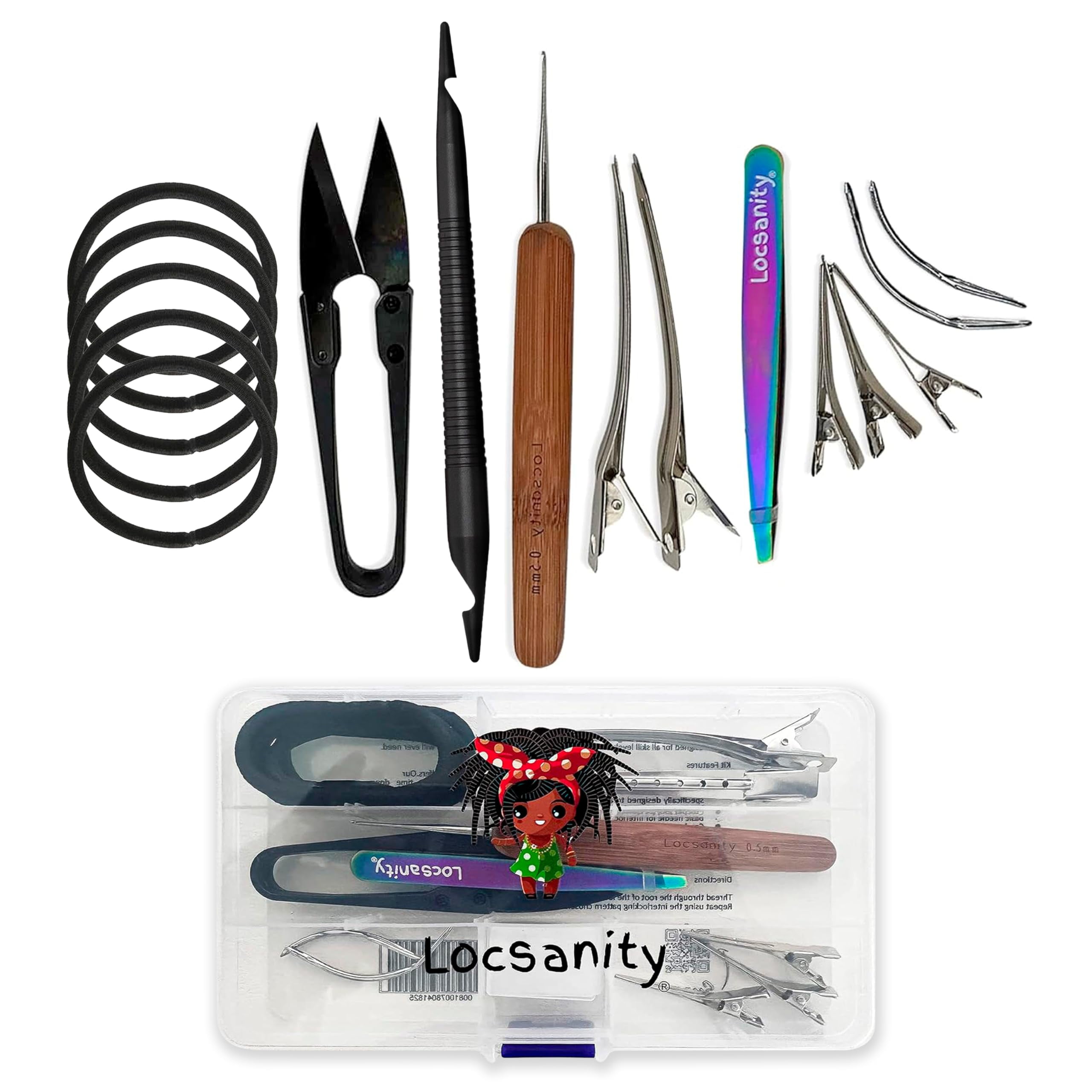 Locsanity Dreadlock Retightening and Interlocking Tool Kit for ...