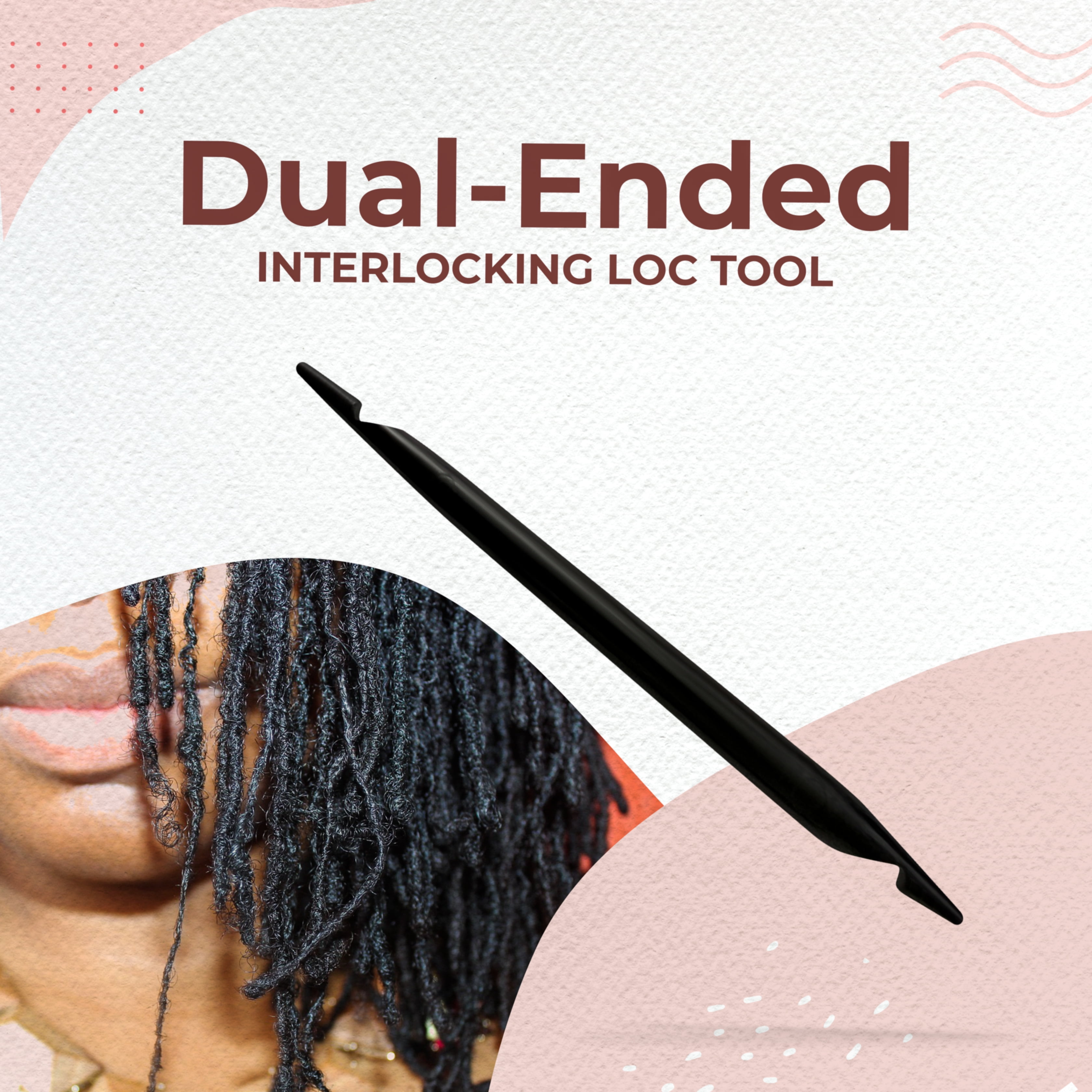Locsanity Interlocking Dual Ended Dreadlock Loc Tool Sisterlocks ...