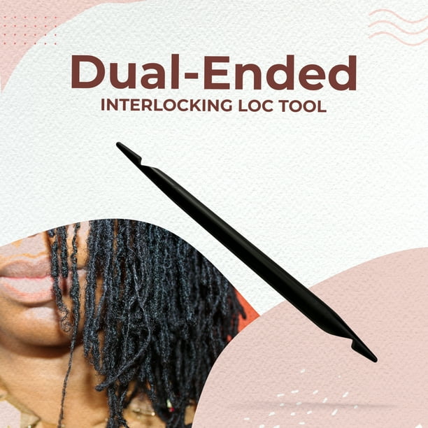 Locsanity Interlocking Dual Ended Dreadlock Loc Tool Sisterlocks ...