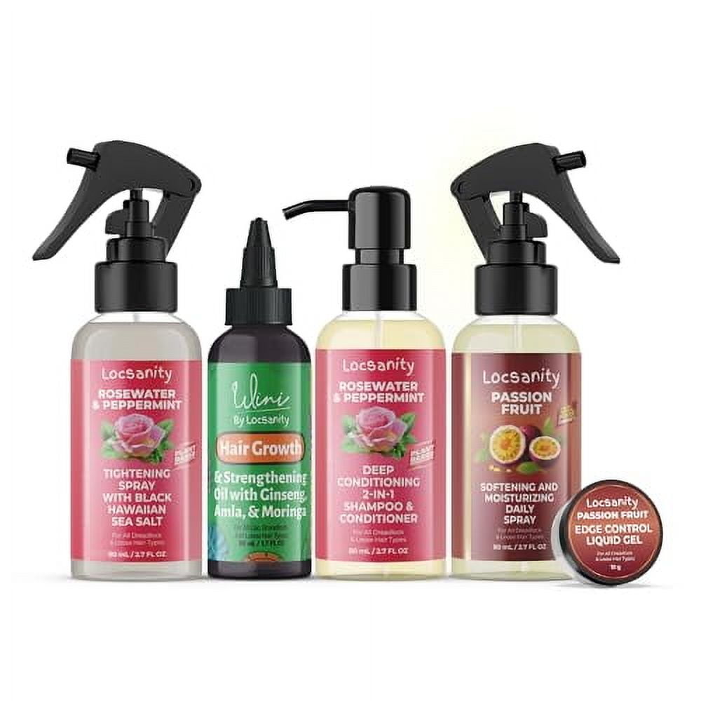 Locsanity Organic Teen Locs Essentials Kit - Moisturizing 2-in-1 ...