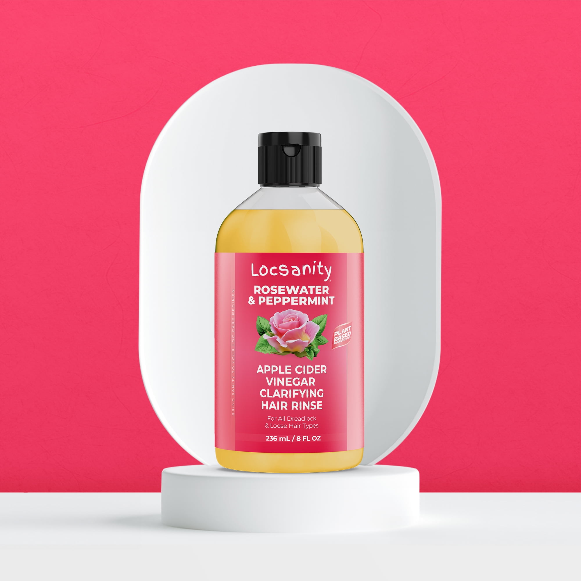 Locsanity Rosewater Peppermint Apple Cider Vinegar Clarifying Hair ...