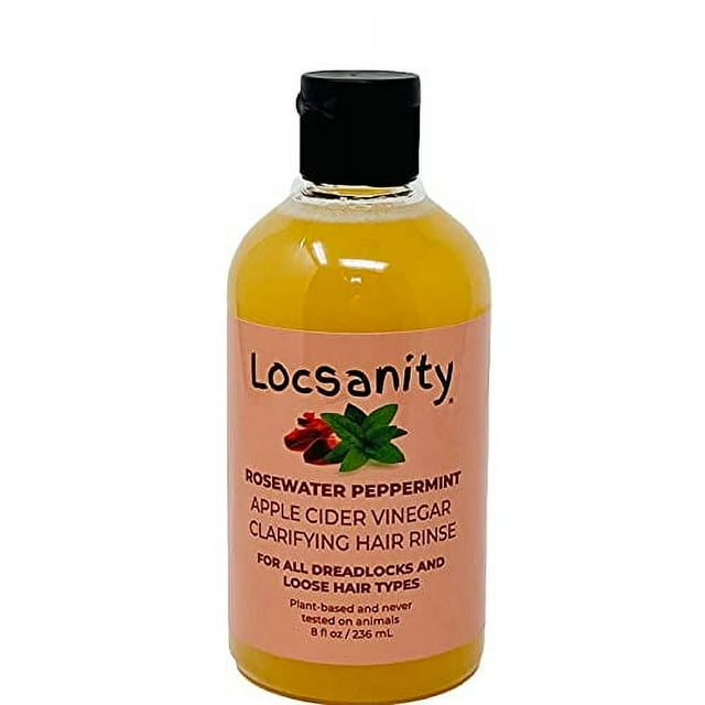 Locsanity Rosewater Peppermint Apple Cider Vinegar Clarifying Hair ...