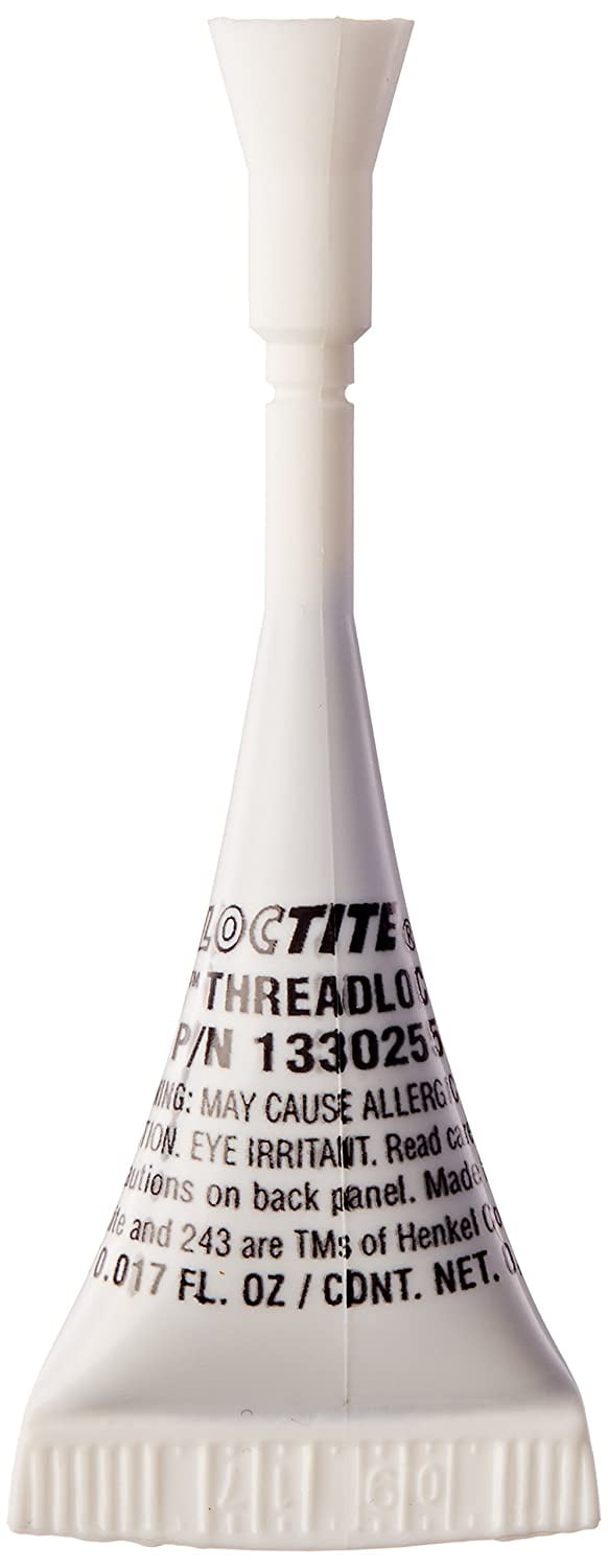 Loctite 1330255 Blue 243 Medium Strength Threadlocker, 0.5 mL Capsule ...