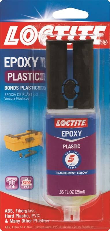 Loctite 1360788 Epoxy Plastic Bonder, Liquid, 25 mL Syringe - Walmart.com
