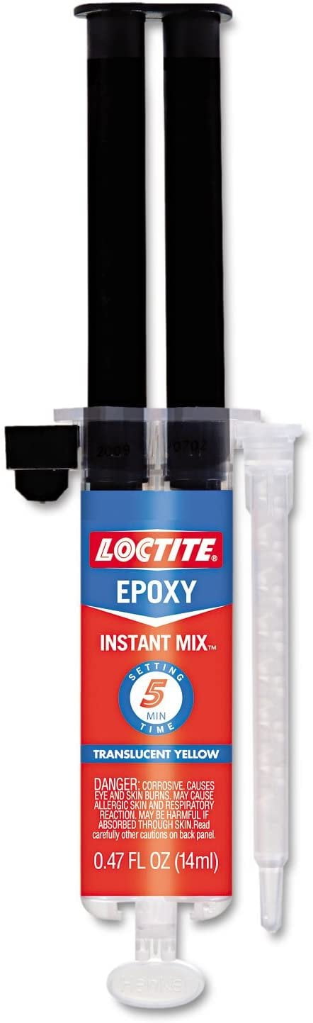 Loctite Instant Mix Epoxy Glue Harden Mix - Waterproof - 0.47 Oz ...