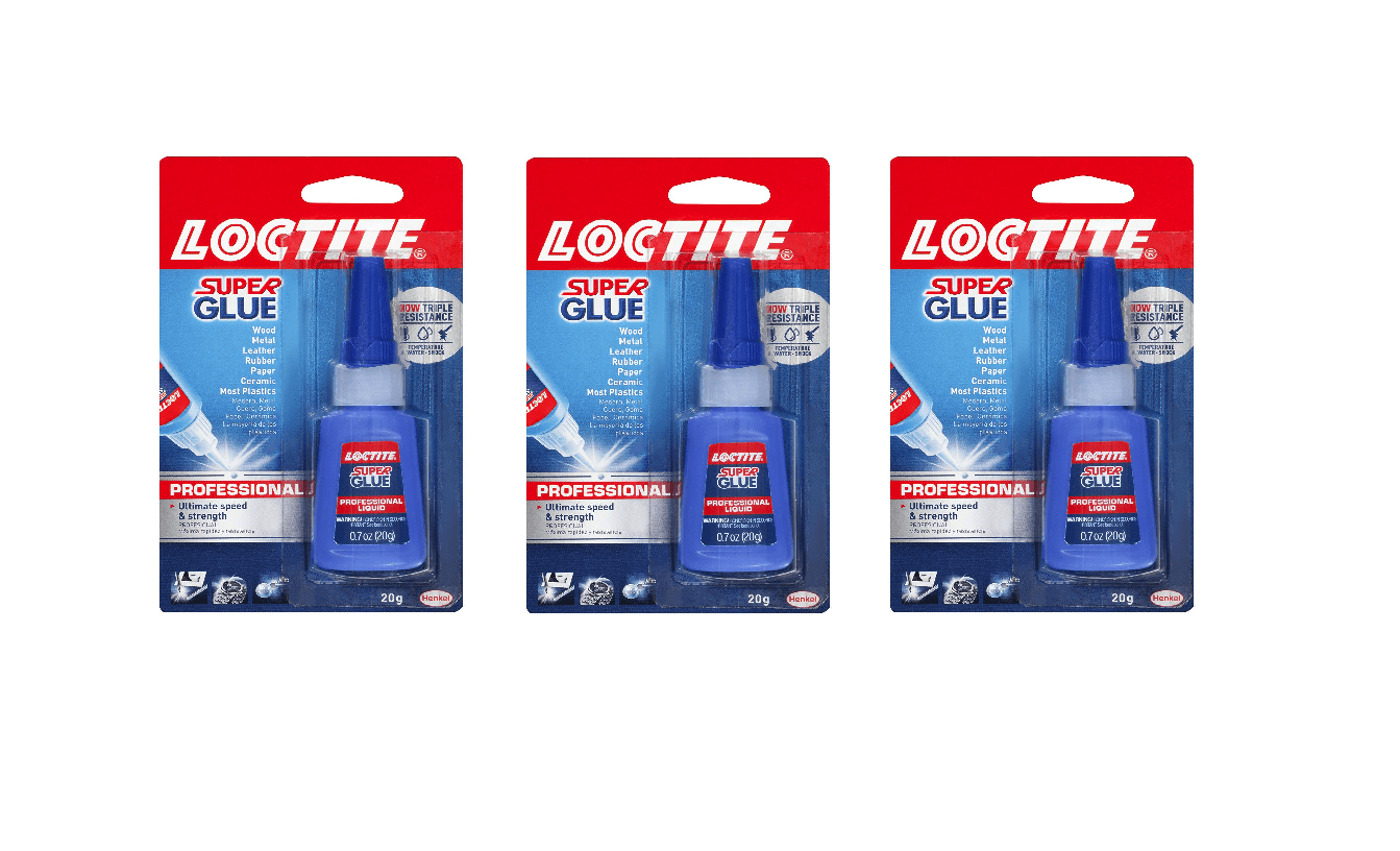 Loctite 1365882 Liquid Professional Super Glue 20-Gram Bottle (3 Pack ...