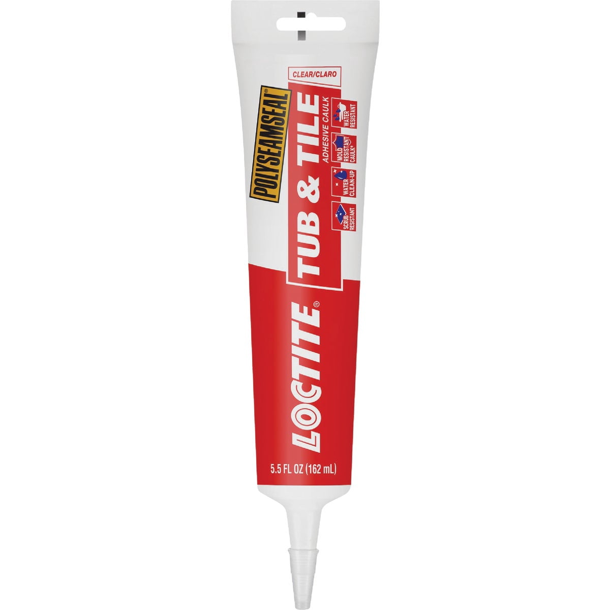 Loctite 1509360 5.5-Ounce Tube Polyseamseal Tub and Tile Adhesive Caulk ...