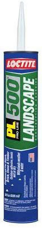 Loctite 1602122 28 oz. PL 500 Landscape Block Adhesive, Tan 12 Pack ...