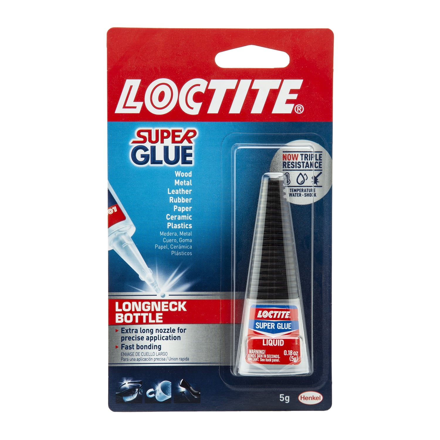 Loctite 230992 Super Glue Bottle, .18 oz, Super Glue Liquid - Walmart.com