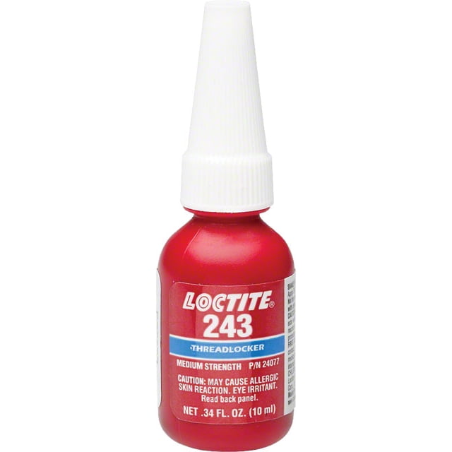 Loctite #243 Threadlocker Medium Strength Grip 10ml Bottle Oil ...