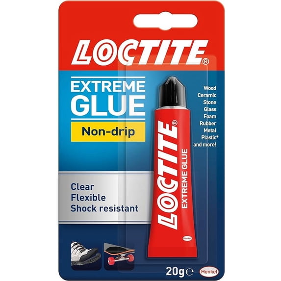 Loctite 2506271 Extreme Gel 20g All Purpose Glue, Transparent, 20 Grams ...