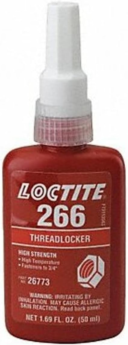 Loctite 266 Threadlocker Red Liquid 50 ml Bottle - 26773 [Price is per ...