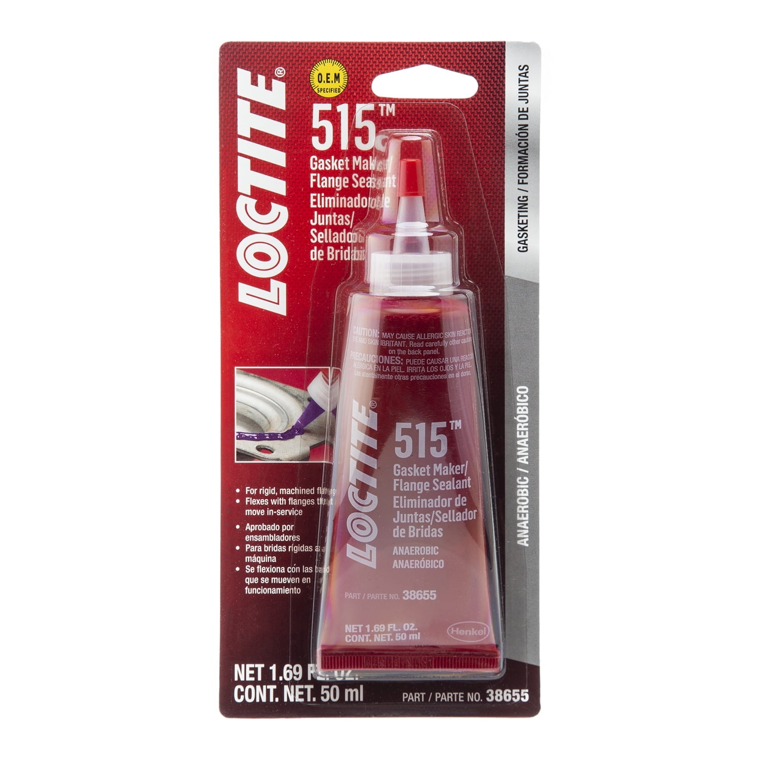 Loctite 515 Gasket Maker & Flange Sealant for Automotive: High Temp ...